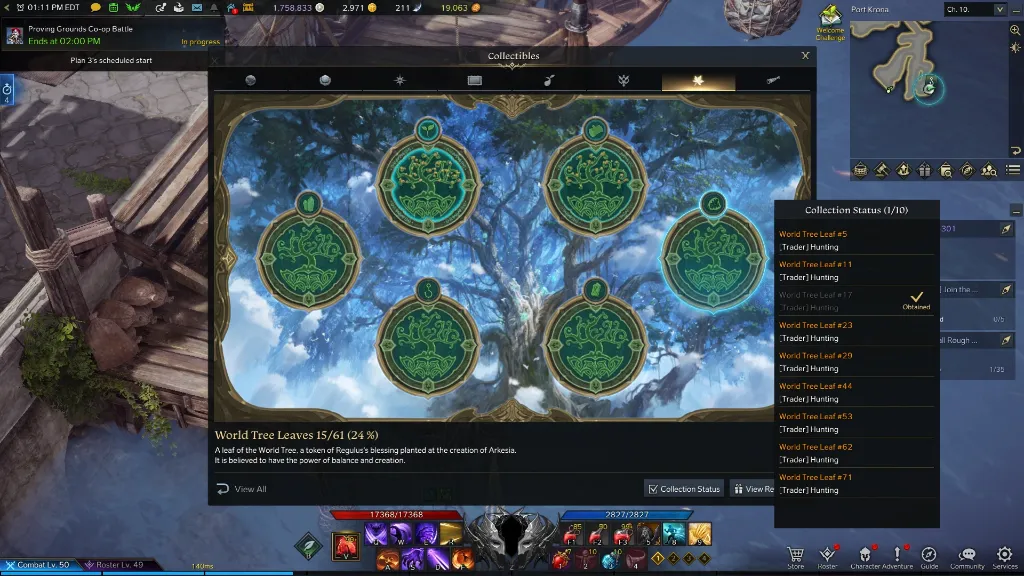 Lost Ark - World Tree Leaves Collectibles » Fayiette Gaming