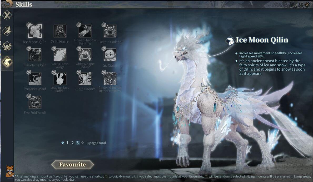 Swords of Legends Mount List » Fayiette Gaming