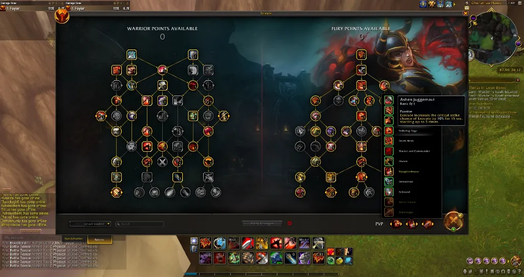 World of Warcraft - PVP Talents Tooltips Bug » Fayiette Gaming